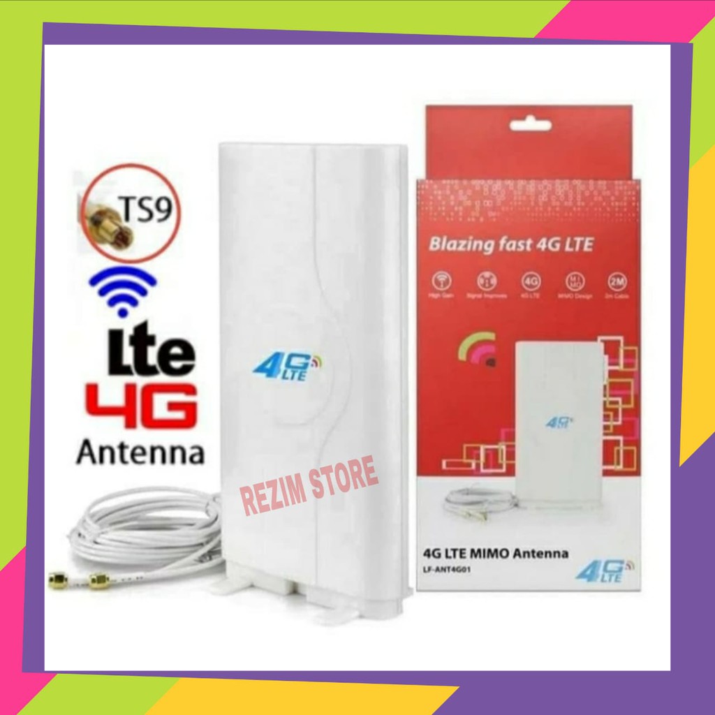 เสาอากาศภายนอก 4g LTE 45dBi G45 Omni Minimax พร้อมขั้วต่อ TS9 | Shopee Thailand
