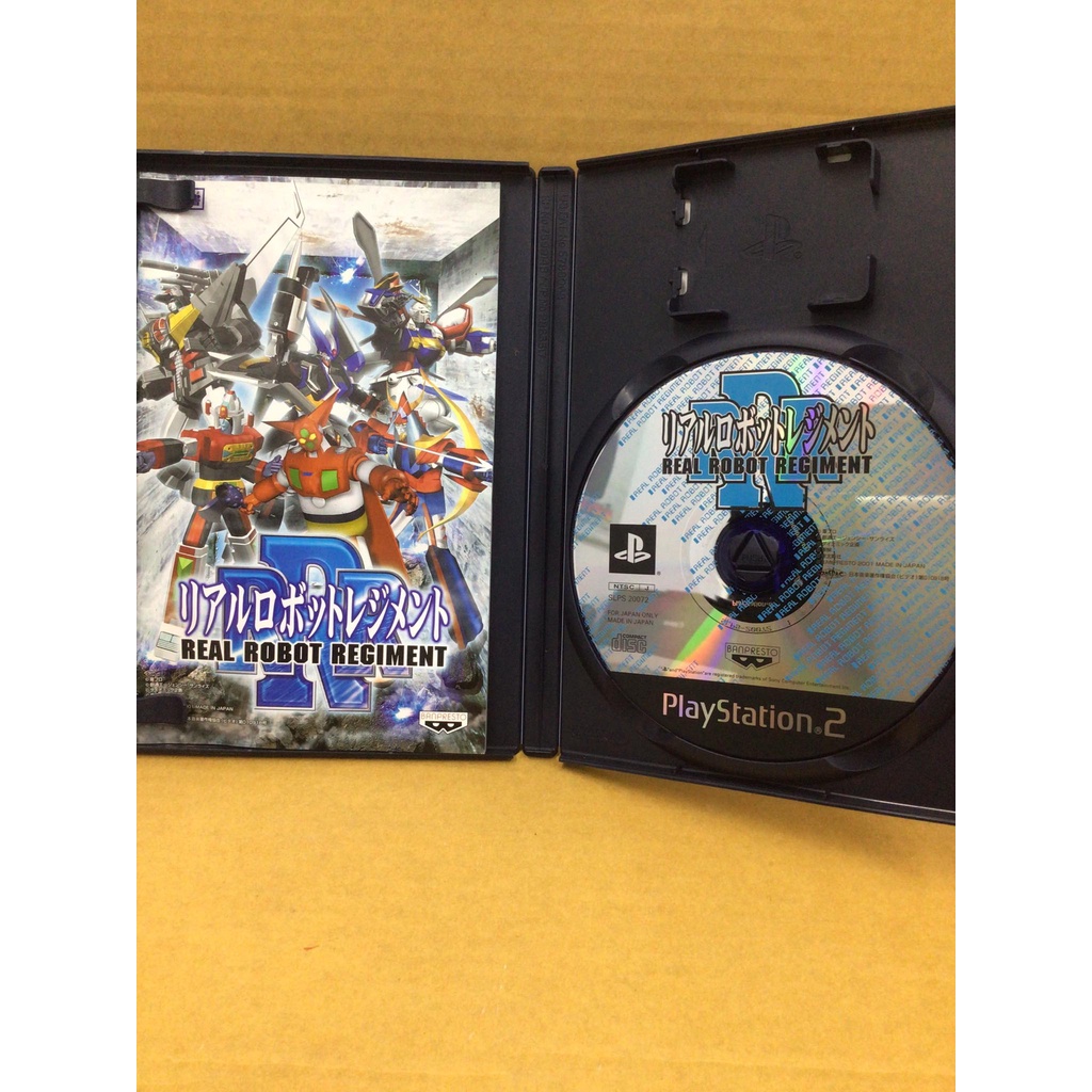 แผ่นแท้ [PS2] Real Robot Regiment (Japan) (SLPS-20072) Robots RRR ...