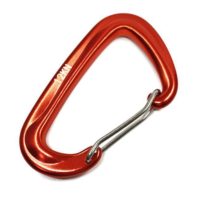 Quick Draw Carabiners 12kN คาราบิเนอร์อลูมินั่มอัลลอยด์ สำหรับแขวนเปล ...