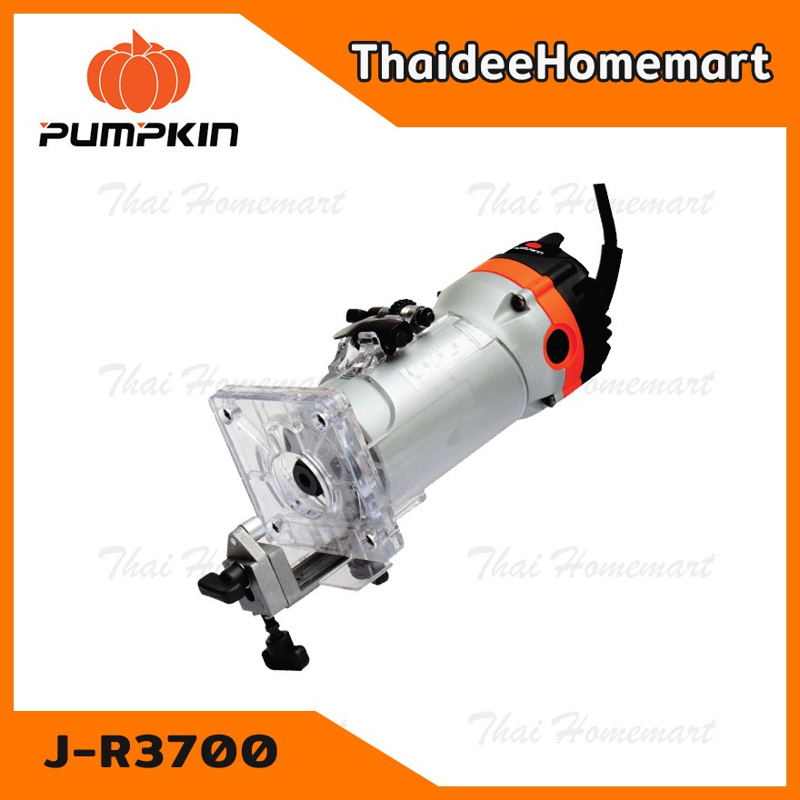 PUMPKIN เครื่องเซาะร่อง ทริมเมอร์ 6 มม.(1/4") รุ่น J-R3700 (50182) (500 ...