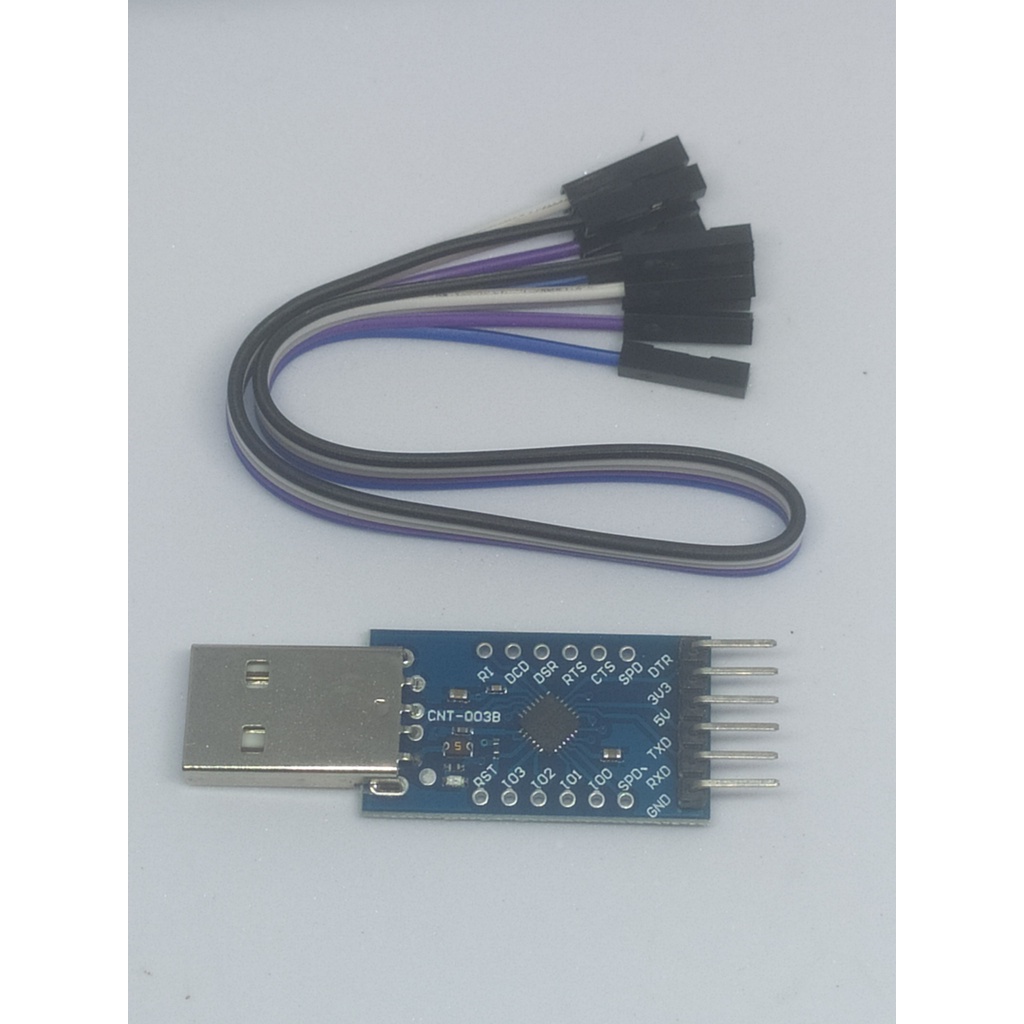CP2104 USB 2.0 to TTL UART 6PIN Module Serial Converter Board with Wire | Shopee Thailand