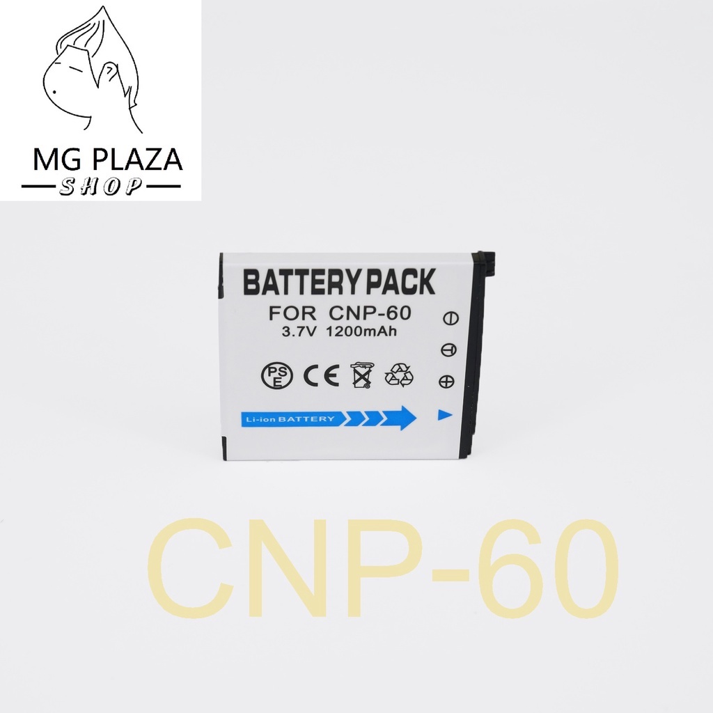 แบตและแท่นชาร์ต CNP-60 NP-60 CNP60 NP60 ดิจิตอลแบตเตอรี่กล้องสำหรับCasio Exilim Zoom EX-S10 EX ...