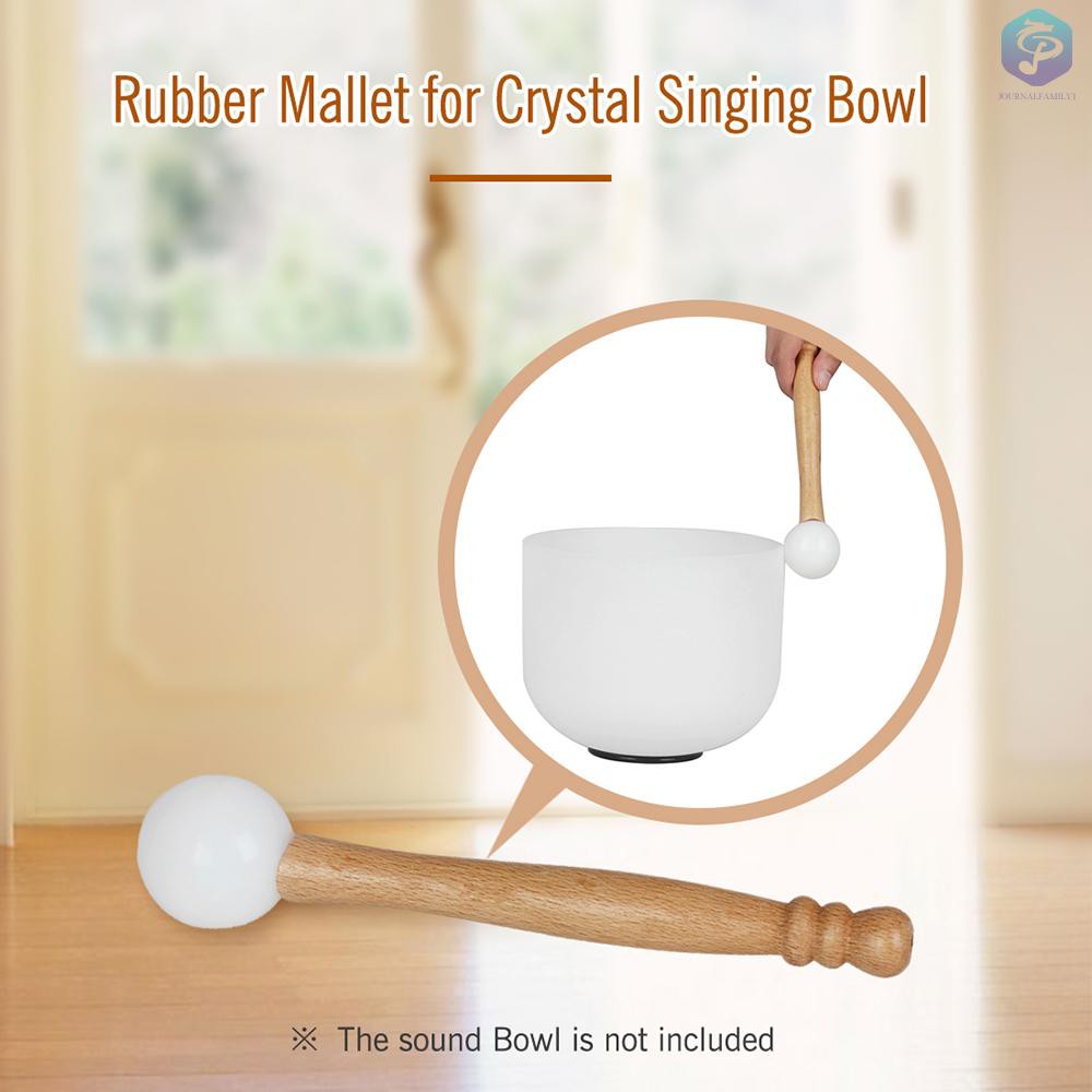 ready stock】♩♩Rubber Mallet Stick Beater for Crystal Singing Bowl ...