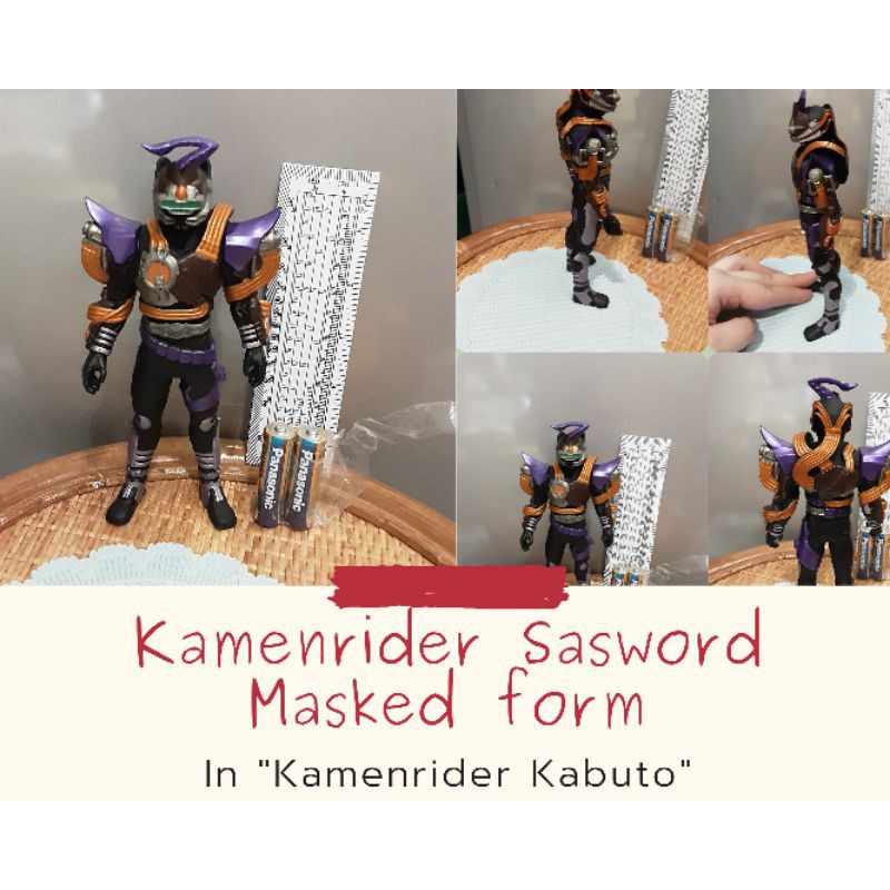 Kamenrider Sasword Masked form ในเรื่อง คาเมนไรเดอร์ คาบูโตะ งานสะสม มือสอง | Shopee Thailand