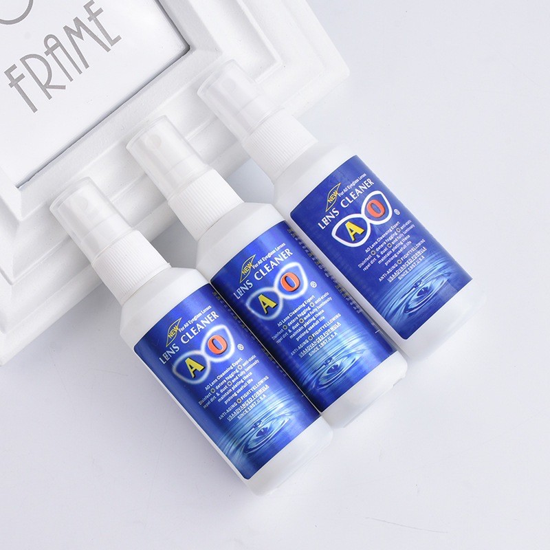 (พร้อมส่ง)น้ำยาเช็ดเลนส์ แว่นตา AO Lens cleaner 50ml | Shopee Thailand