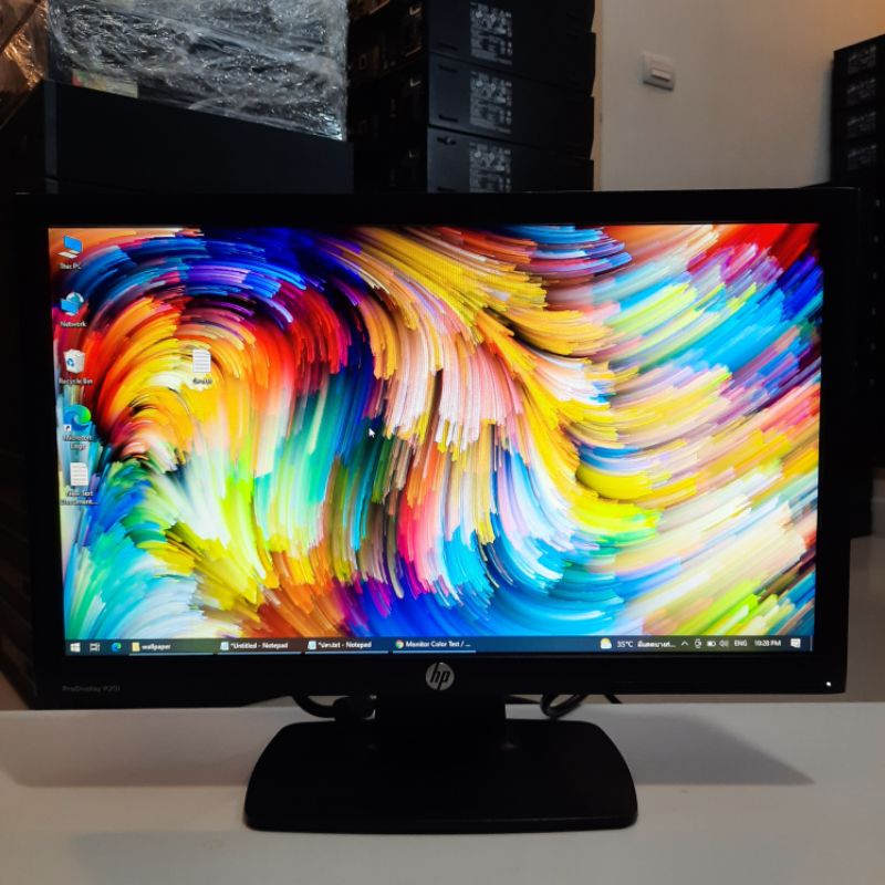 จอคอมพิวเตอร์ HP Prodisplay P201 Widescreen 20นิ้ว จอคอมมือสองคุณภาพAAA ...