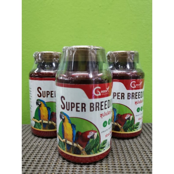 Super Breeding Vit 100 g วิตามินบำรุงเชื้อและรังไข่พ่อแม่นก | Shopee ...