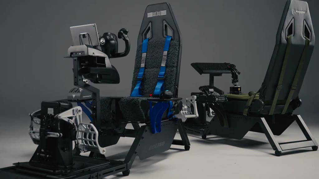 [พร้อมส่ง] Next Level Racing Flight Simulator Cockpit Boeing Commercial ...