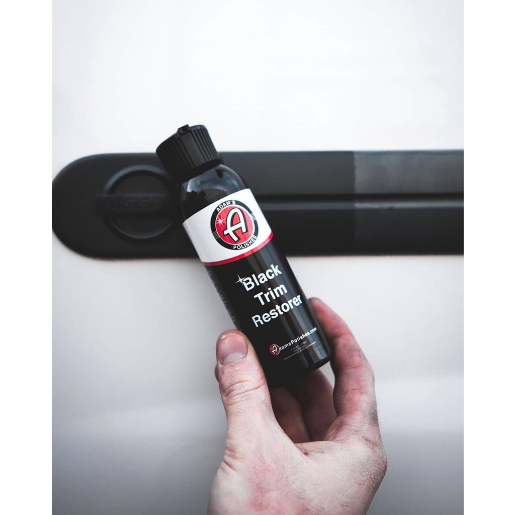 พร้อมส่ง ขวดจริง น้ำยาเคลือบพลาสติกภายนอก Adam's New Black Trim ...