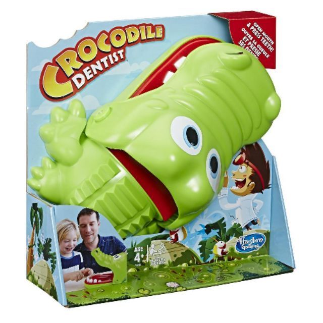 Hasbro Gaming Crocodile Dentist Game เกมจรเข้งับ ตรวจฟัน ลิขสิทธิ์แท้ ...