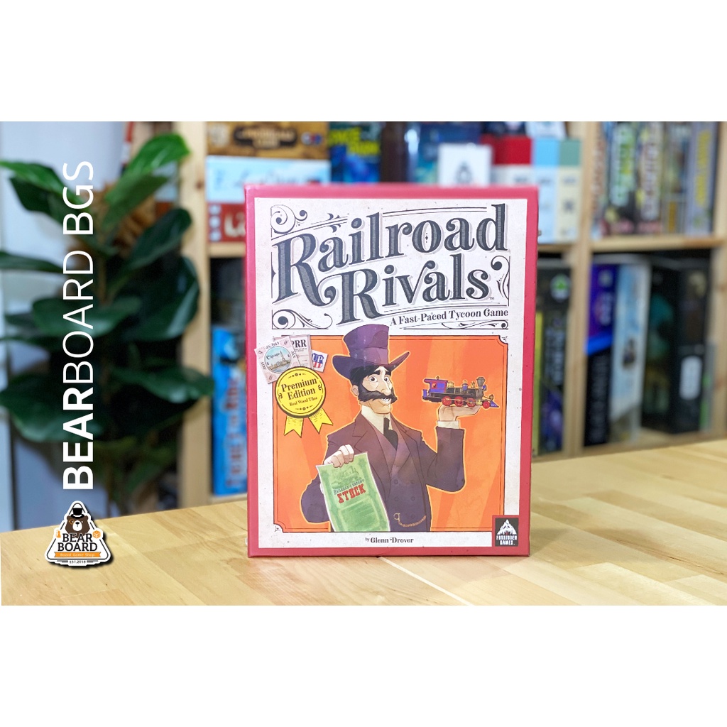 Railroad Rivals Premium Wood Edition บอร์ดเกม ของแท้ | Shopee Thailand