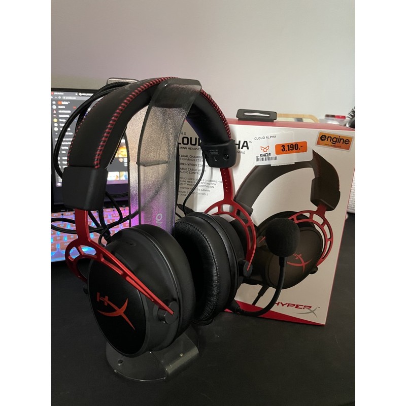 headset hyperx gaming gear cloud alpha [มือสอง] | Shopee Thailand