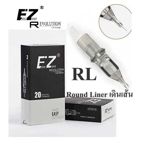 EZ Revolution Tattoo Cartridges (RL) (RS) | Shopee Thailand