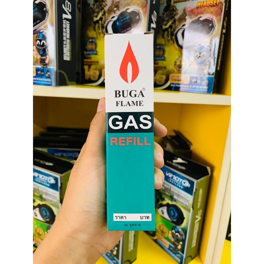 🔥🔥มีส่งด่วน!ส่งไว🔥🔥 [1 กระป๋อง] แก๊สกระป๋อง BUGA GAS REFILL กระป๋องเล็ก ...
