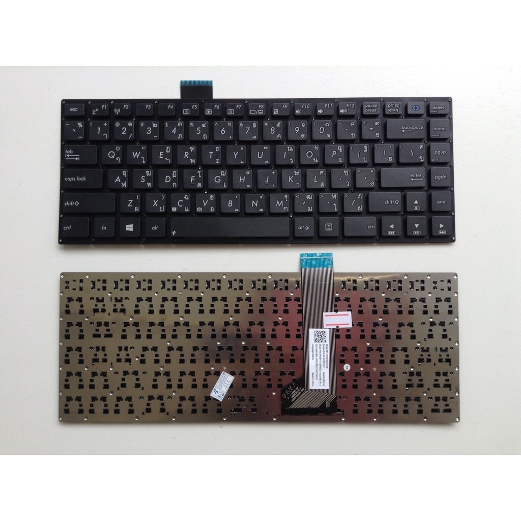 ASUS Keyboard คีย์บอร์ด ASUS S400 S400C S400CA S400CB S400E S451 S451L ...