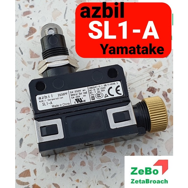 Yamatake Azbil : SL1-H , SL1-A Limit Switch , SL1H , SL1A ร้านค้าzetabroach : Japan | Shopee ...