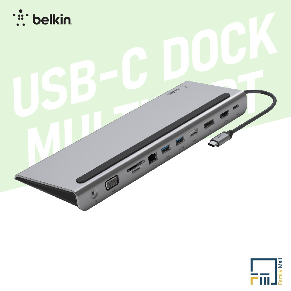 Belkin แท่นวาง 11-in-1 CONNECT™ USB C (INC004btSGY) | Shopee Thailand
