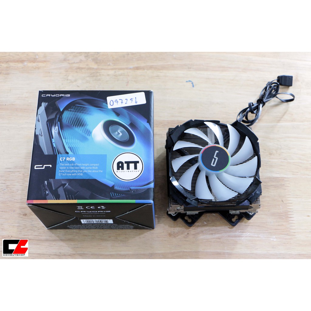 CPU COOLER CRYORIG C7 RGB [ ขนาดเล็กกระทัดรัด เหมาะสำหรับคนรัก itx หรือ ...