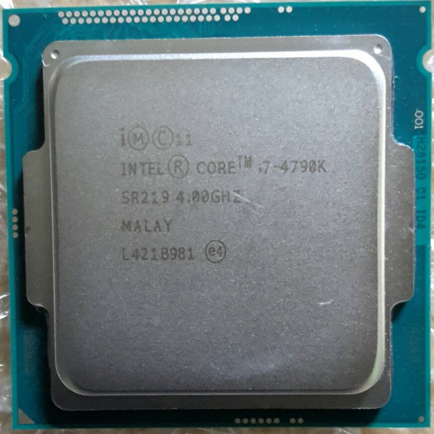 CPU I7-4790K (Gen 4) 4.0GHz Turbo 4.4GHz Cache 8MB | Shopee Thailand