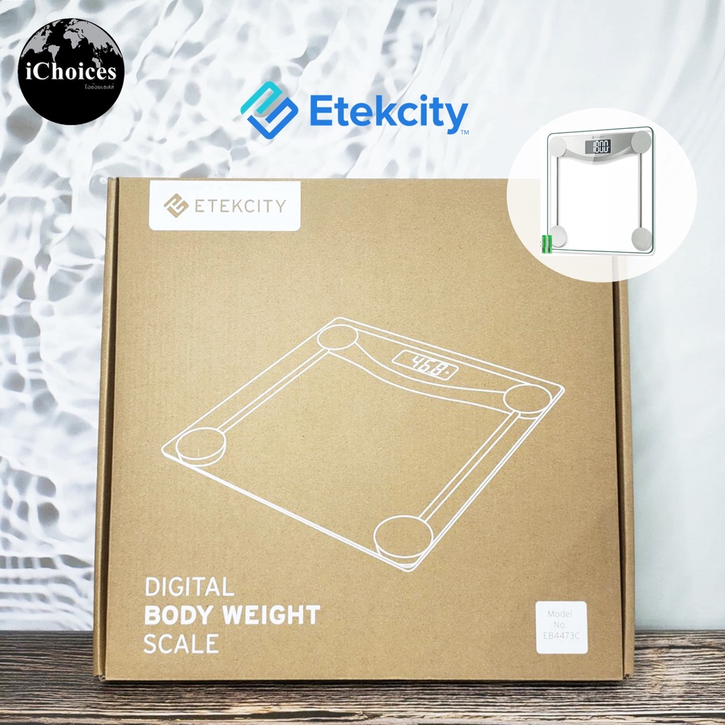 [Etekcity] Digital Body Weight Scale Model. EB4473C เครื่องชั่งน้ำหนัก ...