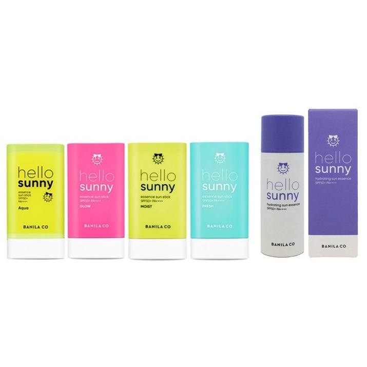 Banila Co Hello Sunny Essence Sun Stick SPF50+/PA++++ (Fresh, Glow ...
