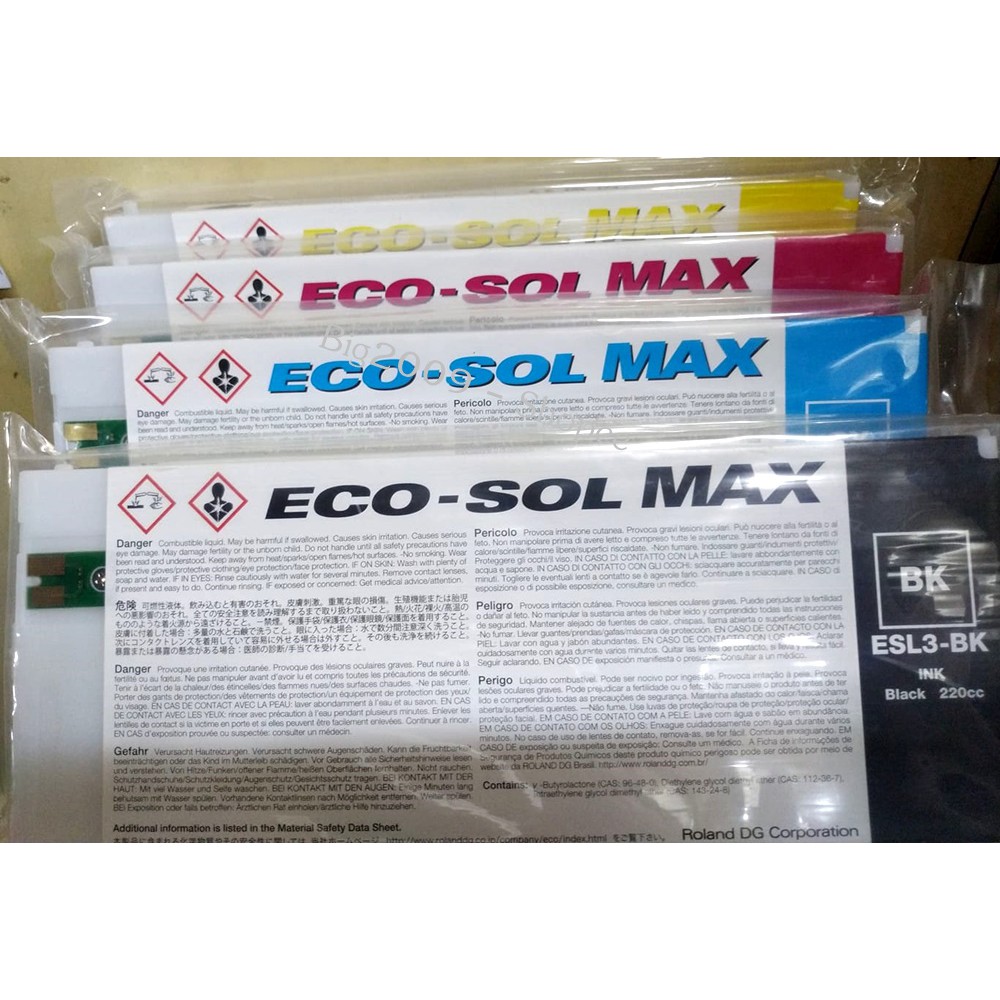 ตลับหมึก eco sol max Roland สินค้าของแท้ ขนาด 220 ม.ล. | Shopee Thailand