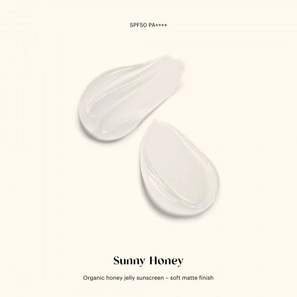 Sollie Sunny Honey, Organic Honey Jelly Sunscreen SPF50 PA++++ 30 g ...
