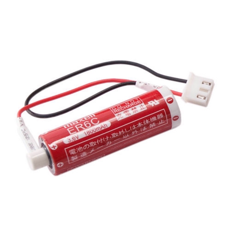 ถูกสุด! แบตเตอรี่ Maxell ER6C Lithium 3.6 V Battery (ขั้วสีขาว) Cส่งของ ...