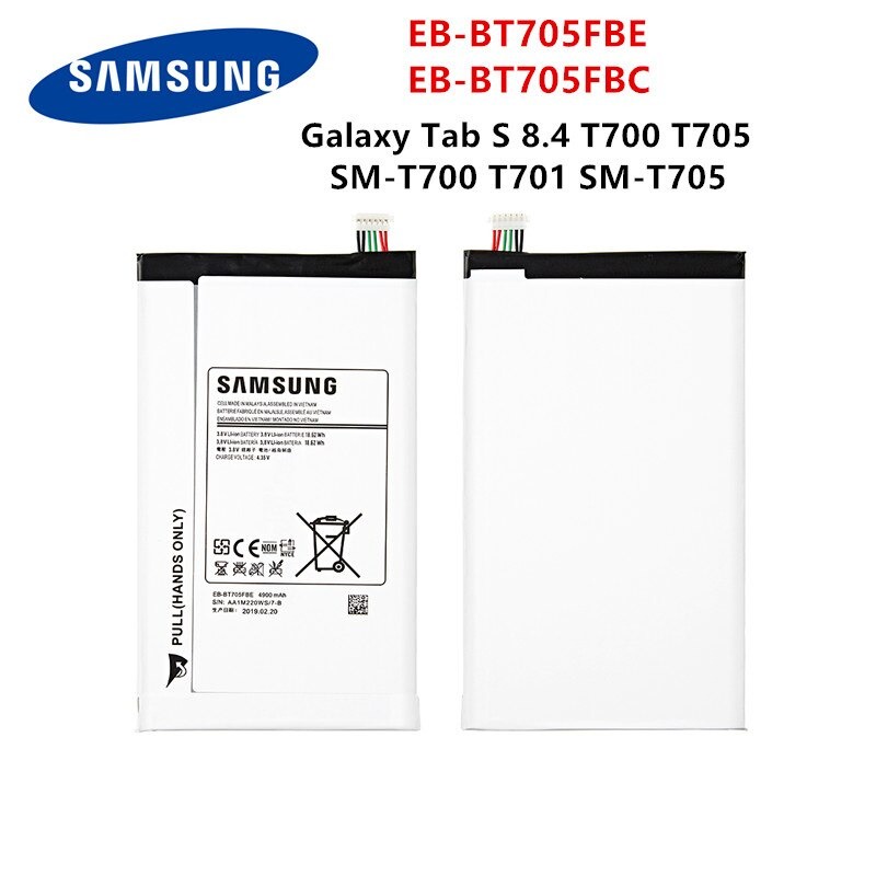 แบตเตอรี่🔋Samsung Galaxy Tab S 8.4 T700 T705 SM-T700 T70 SAMSUNG แท็บเล ...