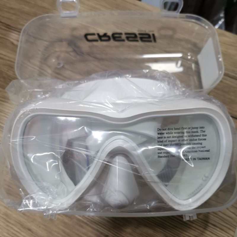 Cressi A1 Mask มีระบบกันฝ้าในตัว หน้ากากดำน้ำ เหมาะสำหรับ Scuba Diving ...