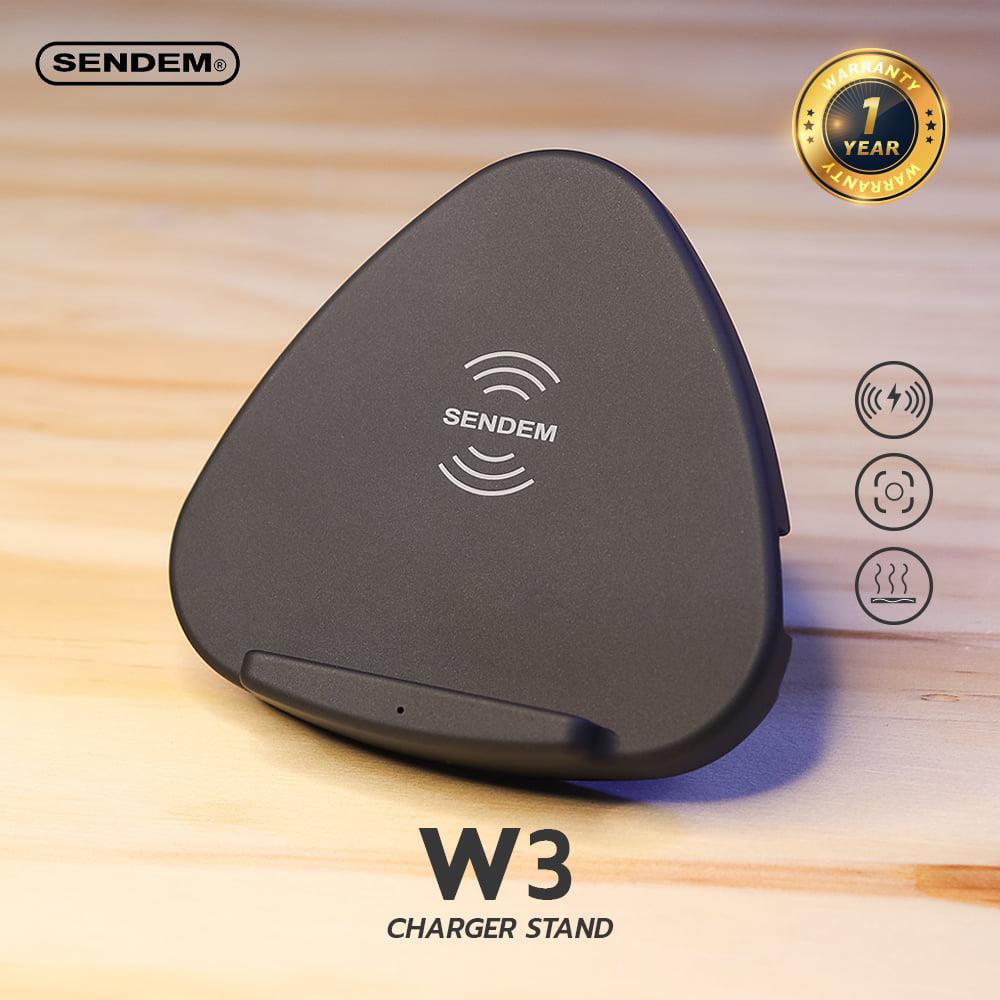 แท่นชาร์จไร้สาย รองรับ Qi 5W Max SENDEM Wireless Charger | Shopee Thailand