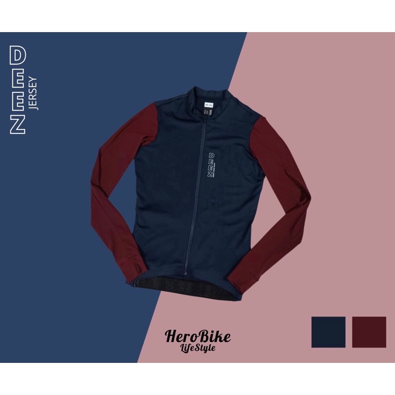 เสื้อปั่นจักรยานแขนยาว : ALL DAY ALL DEEZ มี 5 สี | Shopee Thailand