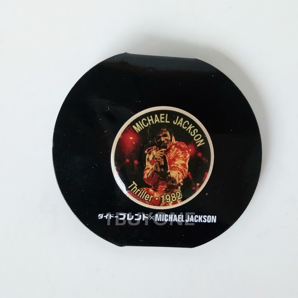 ไมเคิล แจ็คสัน เข็มกลัด ที่ระลึก ปี 1980-1995 Michael Jackson PIN Idol Model DYDO japan ของแท้ ...
