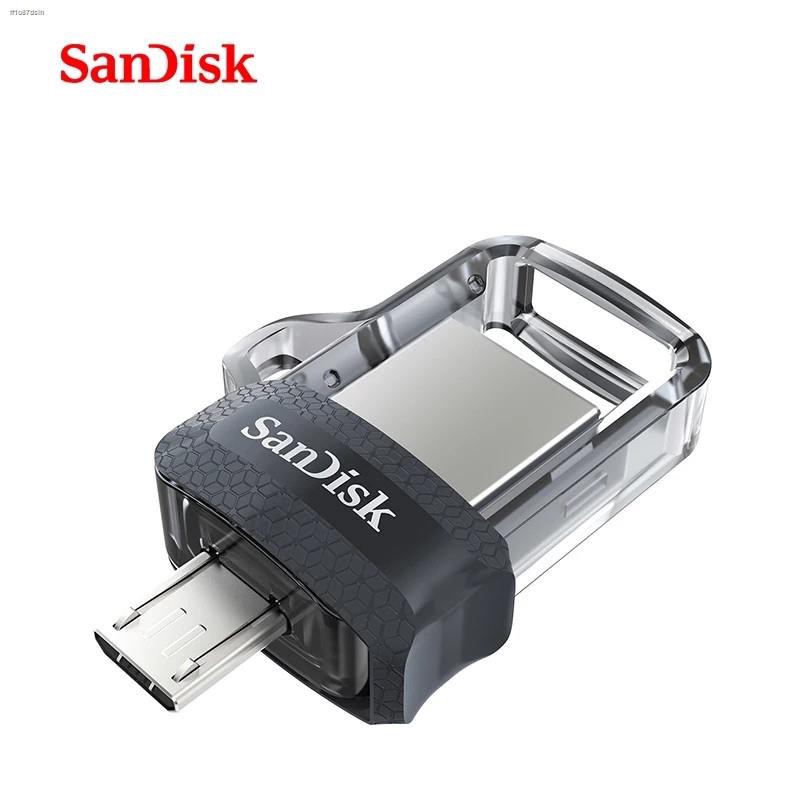 SanDisk OTG 3.0 128GB 64GB 32GB 16GB Micro USB OTG Dual Flash Drive for ...