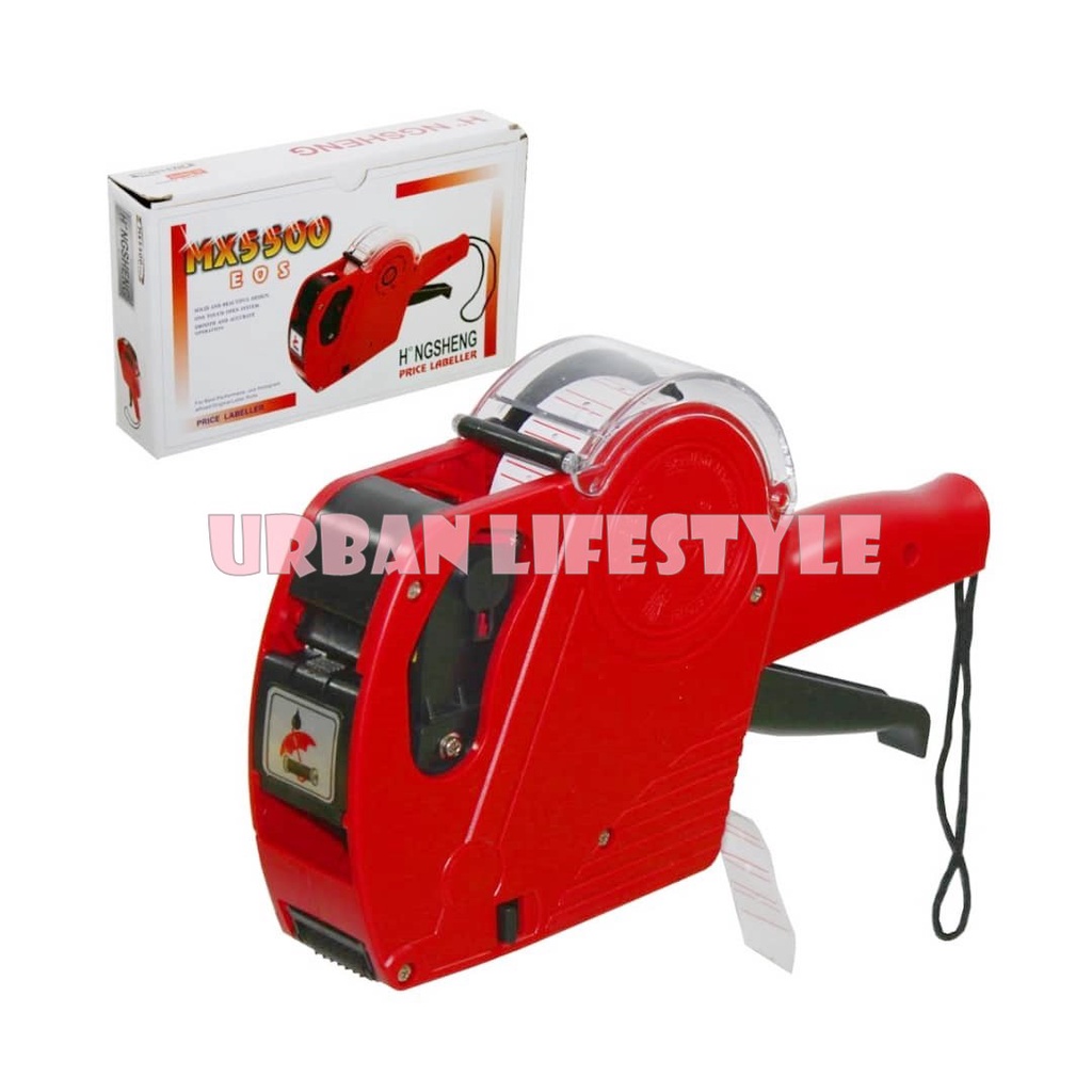 HoNGSHENG เครื่องตีป้ายราคา price tag gun price labeller รุ่น MX-5500 ...
