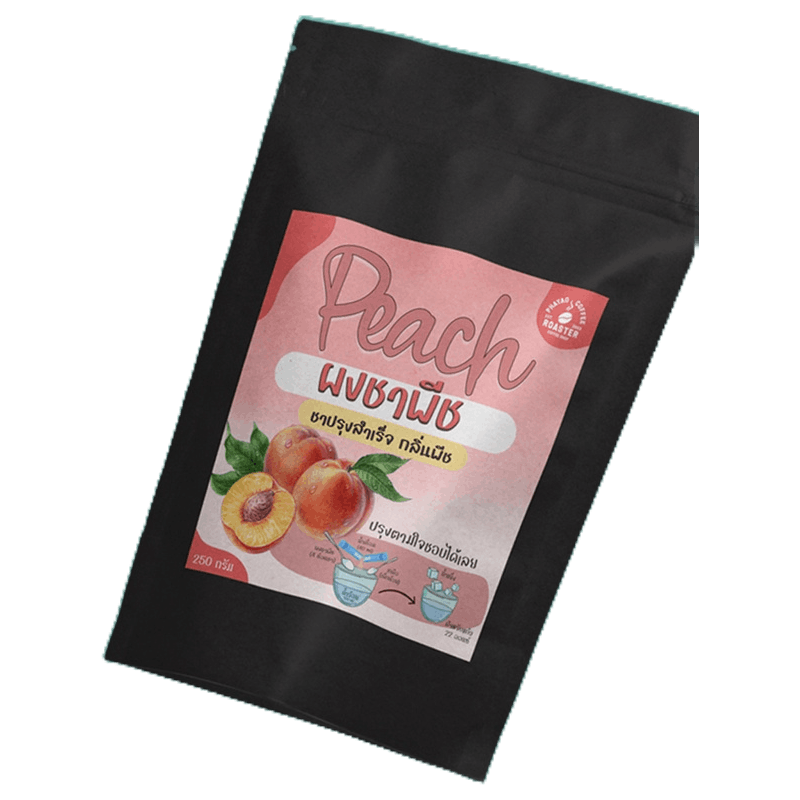 ผงชาพีช 250 กรัม Instant Peach Tea Powder | Shopee Thailand