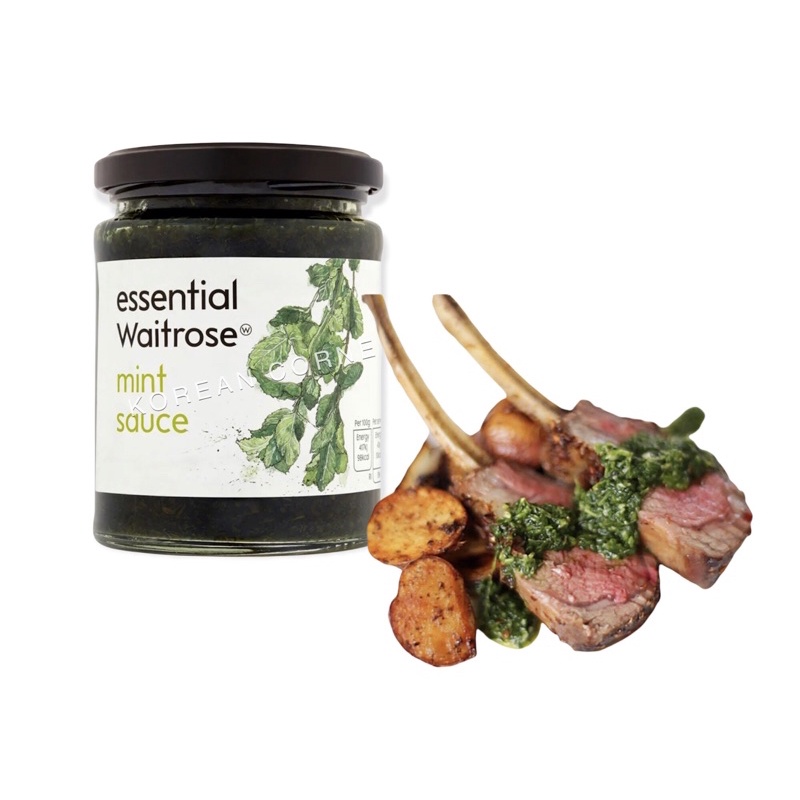 WAITROSE Mint sauce for lamb มินต์ซอส ซอส ทานกับเนื้อแกะ สเต็ก ...