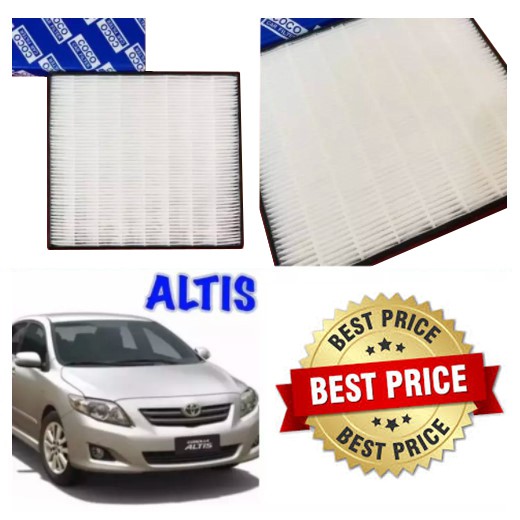 HEPA Filter Air กรองแอร์HEPA เกรดพรีเมี่ยม ฟิลเตอร์ โตโยต้า อัลติส ...