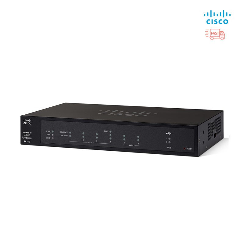RV340-K9-G5 Cisco RV340 Dual WAN Gigabit VPN Router ส่งด่วน ส่งฟรี ...