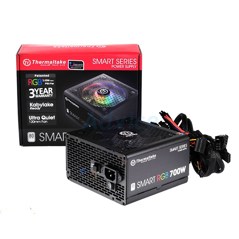 PSU (80+ White) ThermalTake Smart RGB 700w. | Shopee Thailand