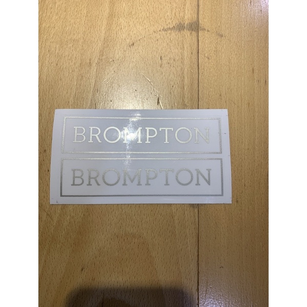 brompton sticker บรอมตั้น สติ๊กเกอร์ งานดี | Shopee Thailand