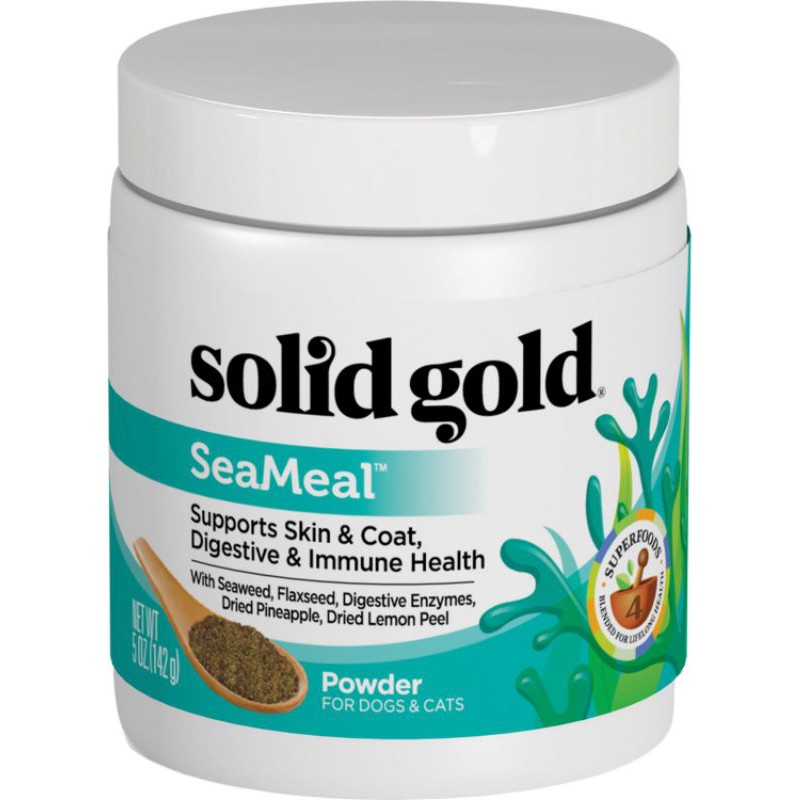 *พร้อมส่ง Solid Gold Supplements SeaMeal Skin & Coat, Digestive ...
