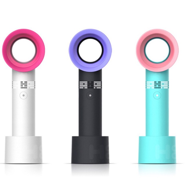 พัดลมไฟฟ้าพกพาไร้ใบพัด,ไร้สาย MINI PORTABLE WINGLESS USB FAN ZERO 9 Q ...