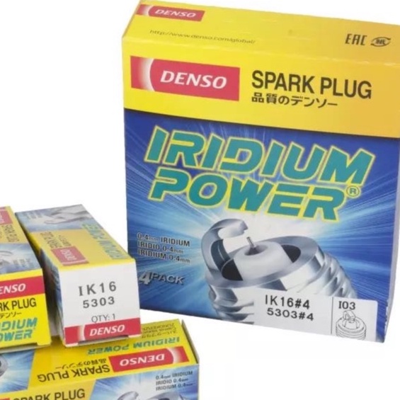 หัวเทียน DENSO IRIDIUM POWER IK16 (1 ชุด 4 หัว) | Shopee Thailand
