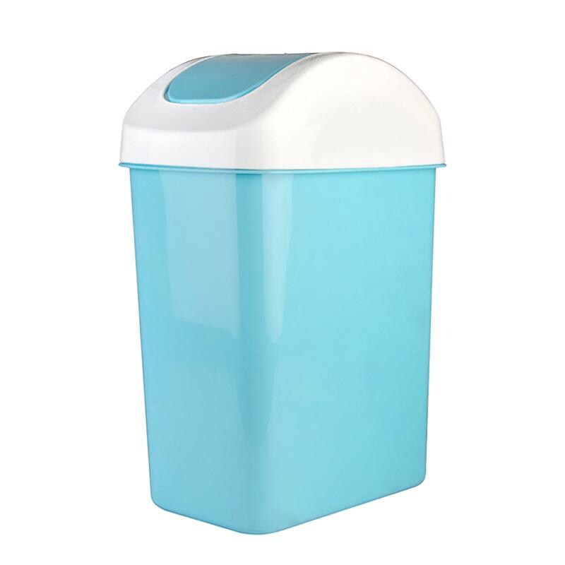 ถังขยะฝาสวิง รุ่น TWD 2146 ขนาด 14 ลิตร สีฟ้า ถังขยะ Swing Lid Trash ...