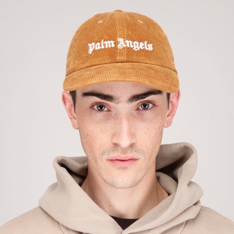 หมวก PALM ANGELS Corduroy Logo Cap beige (ของแท้100%) พร้อมส่ง | Shopee ...