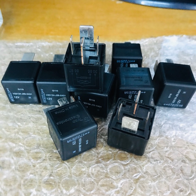 รีเลย์ Relay พัดลมแอร์ พัดลมหม้อน้ำ มาสด้า 2 สกายแอคทีฟ mazda2 skyactiv ...