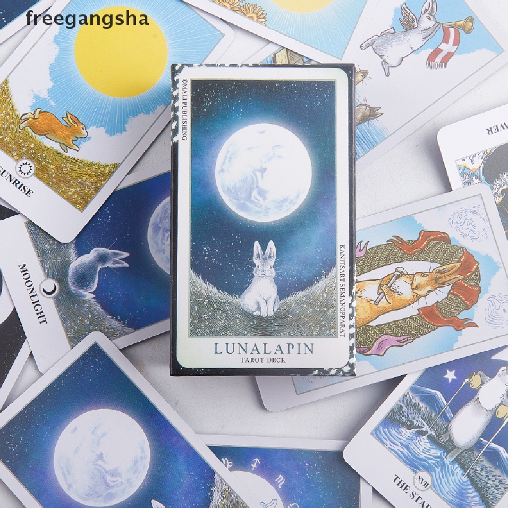 [FREG] Rabbit Tarot Deck Lunalapin Rabbit Tarot Cards Tarot Card Game ...