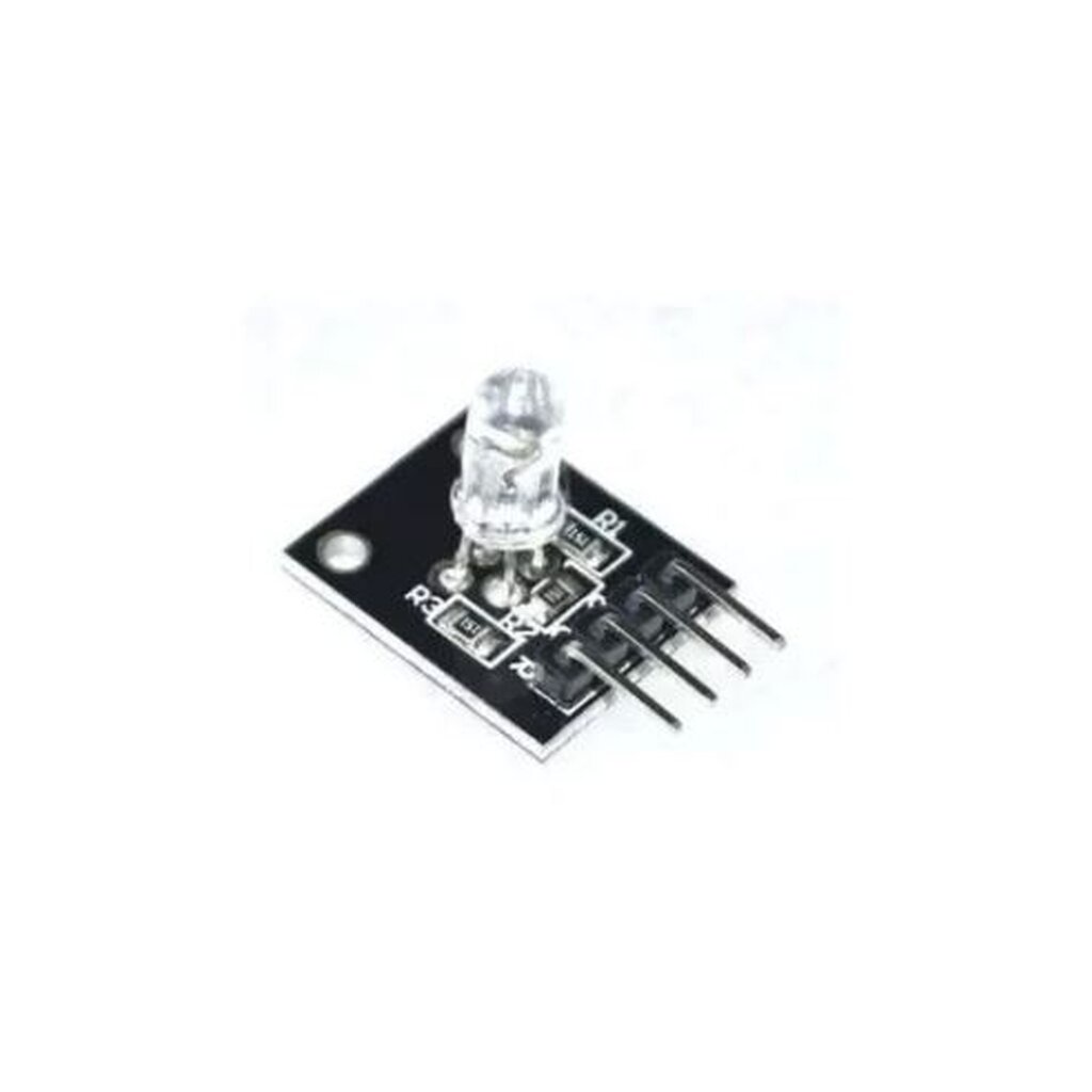 RGB LED Module 3 Color KY-016 โมดูล LED สีแดง-เขียว-น้ำเงิน | Shopee ...