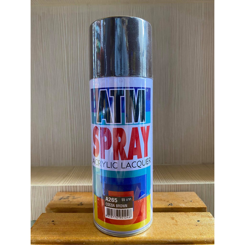 สีสเปรย์ สีเสปรย์ เอทีเอ็ม สำหรับงานอเนกประสงค์ (ATM Spray Acrylic Lacquer) | Shopee Thailand